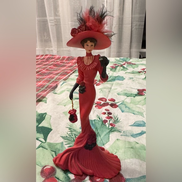 Coca Cola | Other | Hamilton Collection Lady Figurine Elegance Of ...
